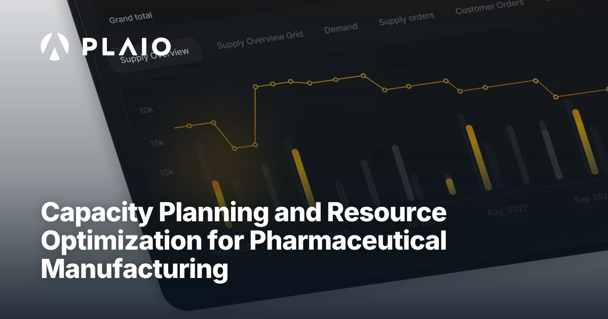 Capacity Planning and Resource Optimization for Pharmaceutical ...